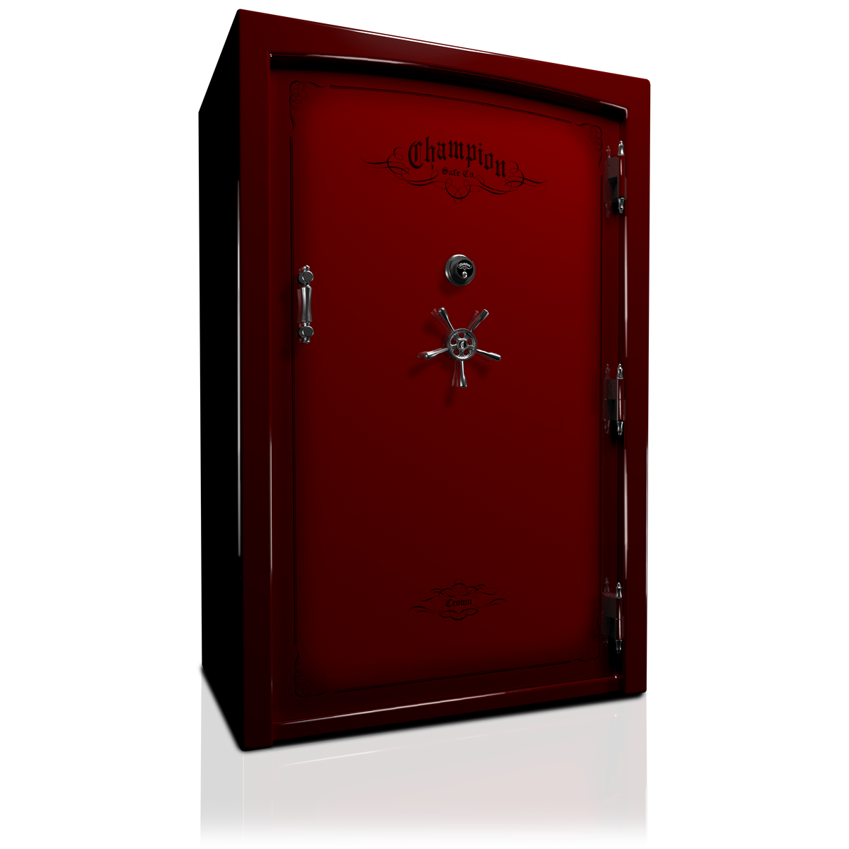 Champion Safe | CN60 | Black Cherry | Black Chrome Dial | Gun Safe ...