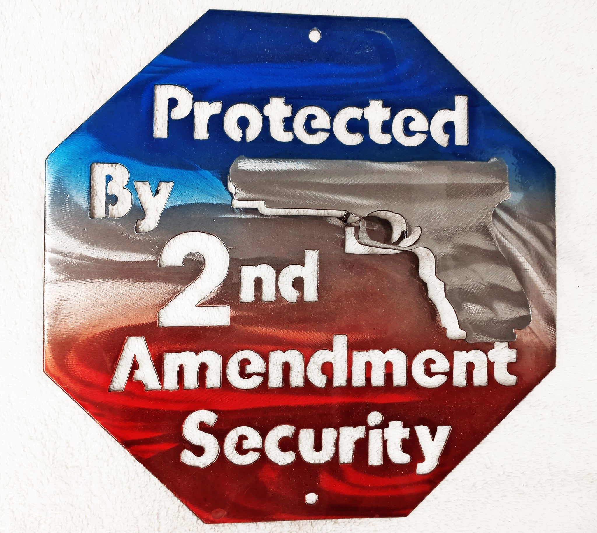 Wall Art | Reflections In Metal "2nd Amendment"
